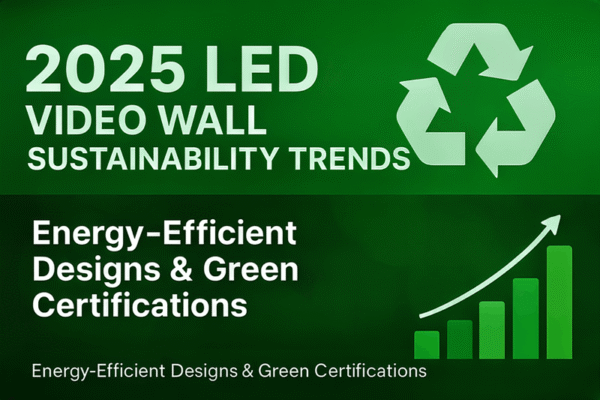 2025 BEST LED Video Wall Sustainability Guide